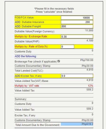 Shipping to the Philippines from Japan: A Guide to Customs Fees