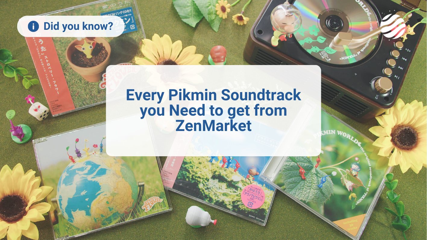 Every Pikmin Soundtrack you Need to get from ZenMarket