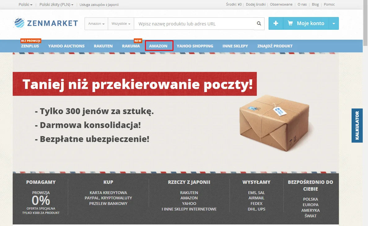Jak kupować z Amazon Japan - ZenMarket.jp - Najlepszy pośrednik w zakupach z Japonii