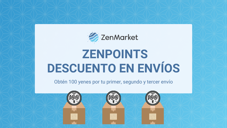 ¡Obtén ZenPoints con su 1.°, 2.°, y 3.° envío!