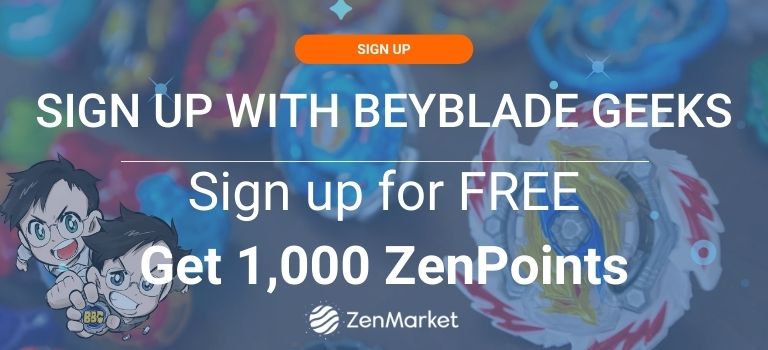 Shop in Japan with Beyblade Geeks